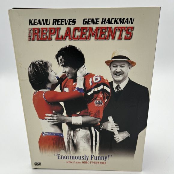 Warner Bros. | Media | The Replacements Dvd 200 Snap Case Keanu Reeves ...